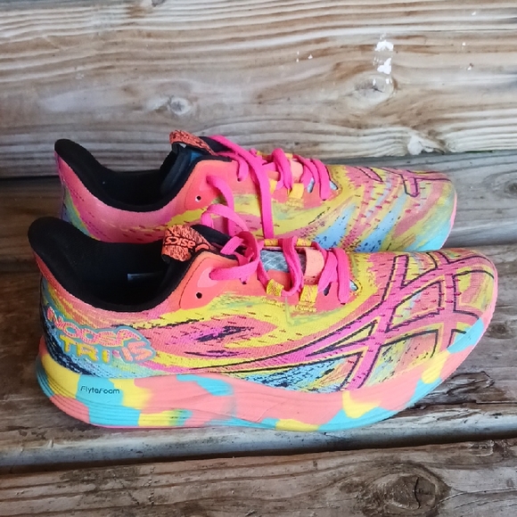 Asics | Shoes | Asics Noosa Tri 5 Colorful Running Shoes With Pink And ...